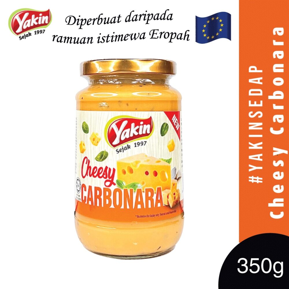 YAKIN SEDAP Cheesy Carbonara (350g) - Yakin Sedap